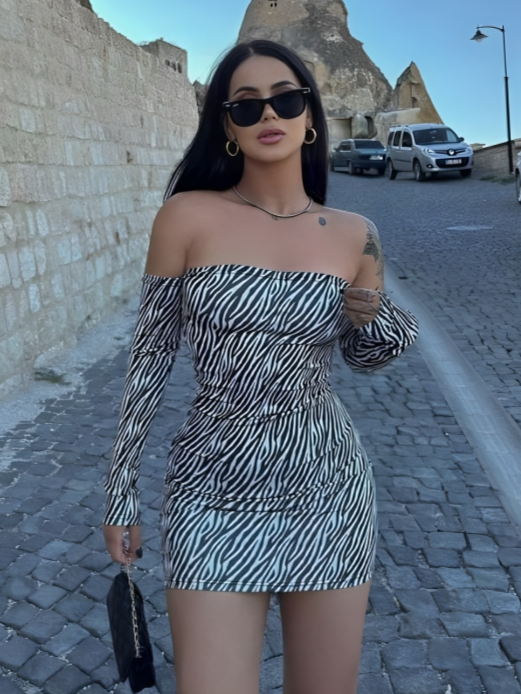 Off Shoulder Dress – Celestyle